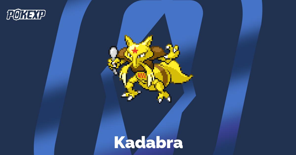 Fiche Pokédex du Pokémon Kadabra - PokExp