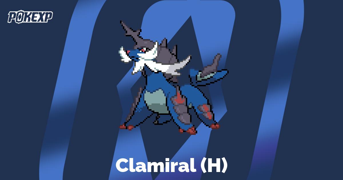 Fiche Pokédex du Pokémon Clamiral - PokExp