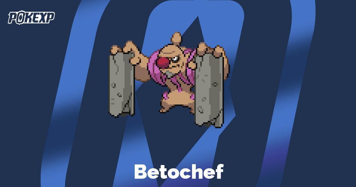 Fiche Pokédex du Pokémon Betochef - PokExp