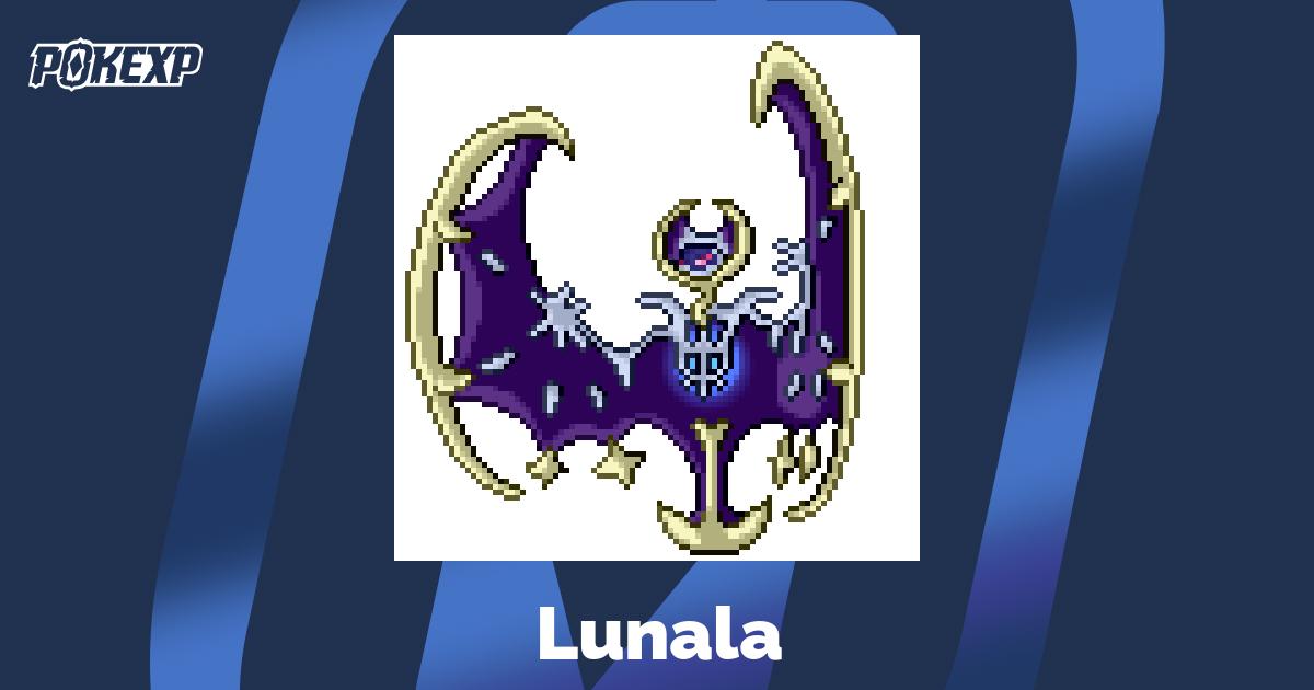 Fiche Pokédex du Pokémon Lunala - PokExp