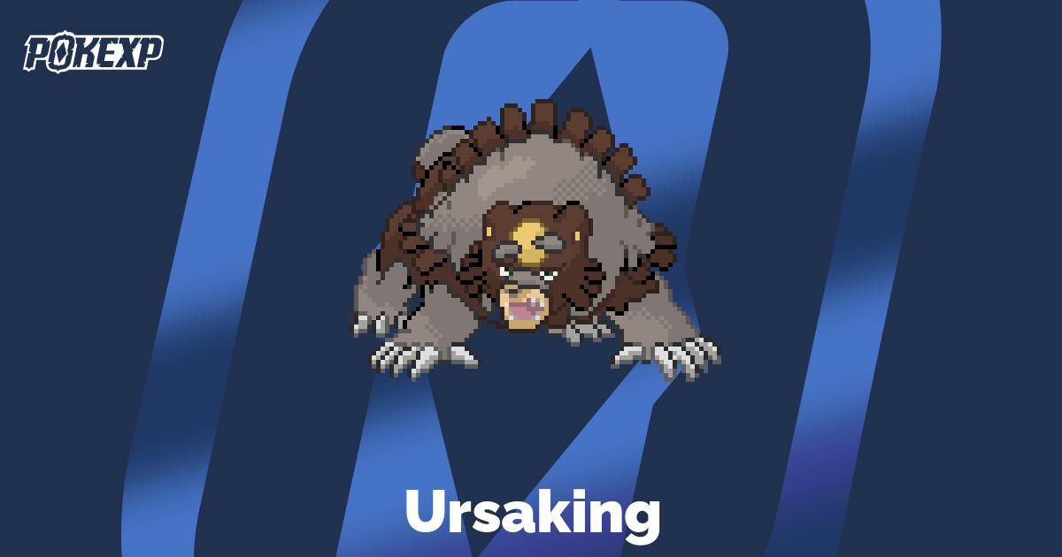 Fiche Pokédex du Pokémon Ursaking - PokExp