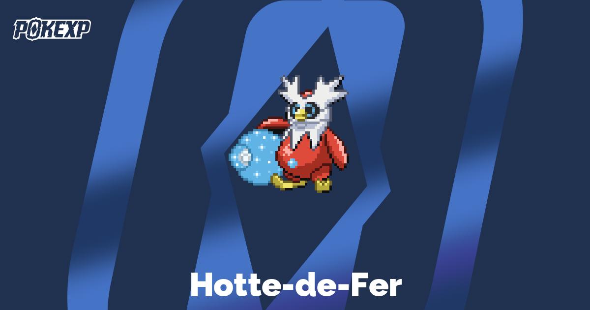 Fiche Pokédex du Pokémon Hotte-de-Fer - PokExp
