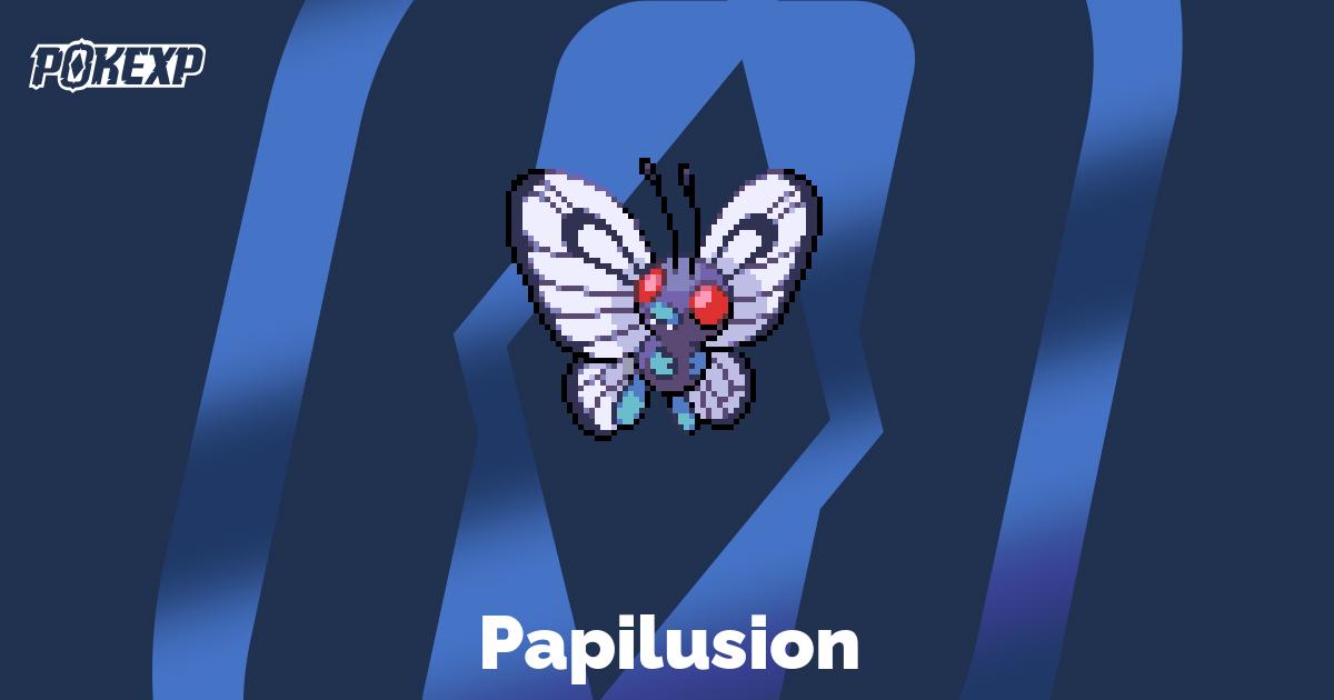 Fiche Pokédex du Pokémon Papilusion - PokExp