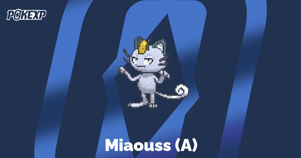 Fiche Pokédex du Pokémon Miaouss - PokExp