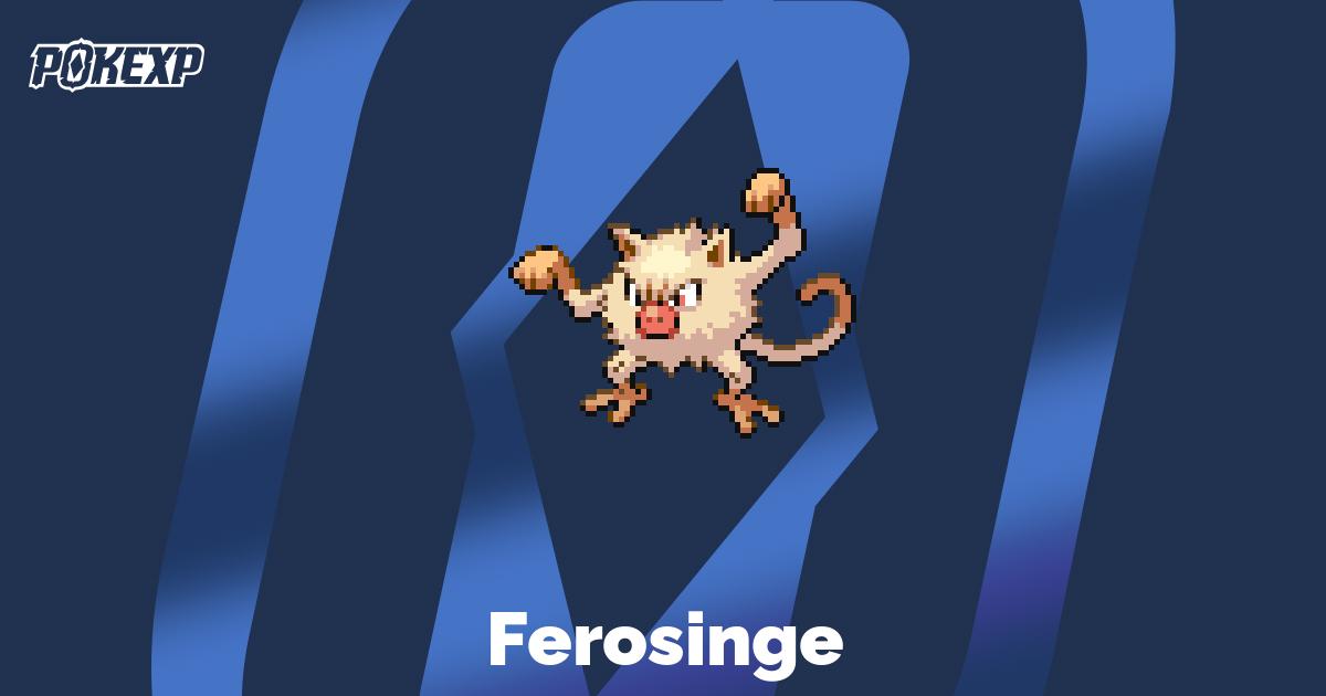 Fiche Pokédex du Pokémon Ferosinge - PokExp