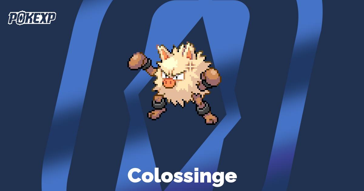 Fiche Pokédex du Pokémon Colossinge - PokExp