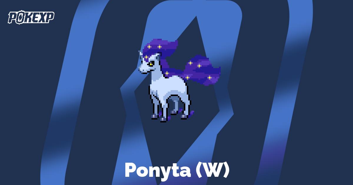 Fiche Pokédex du Pokémon Ponyta (W) - PokExp