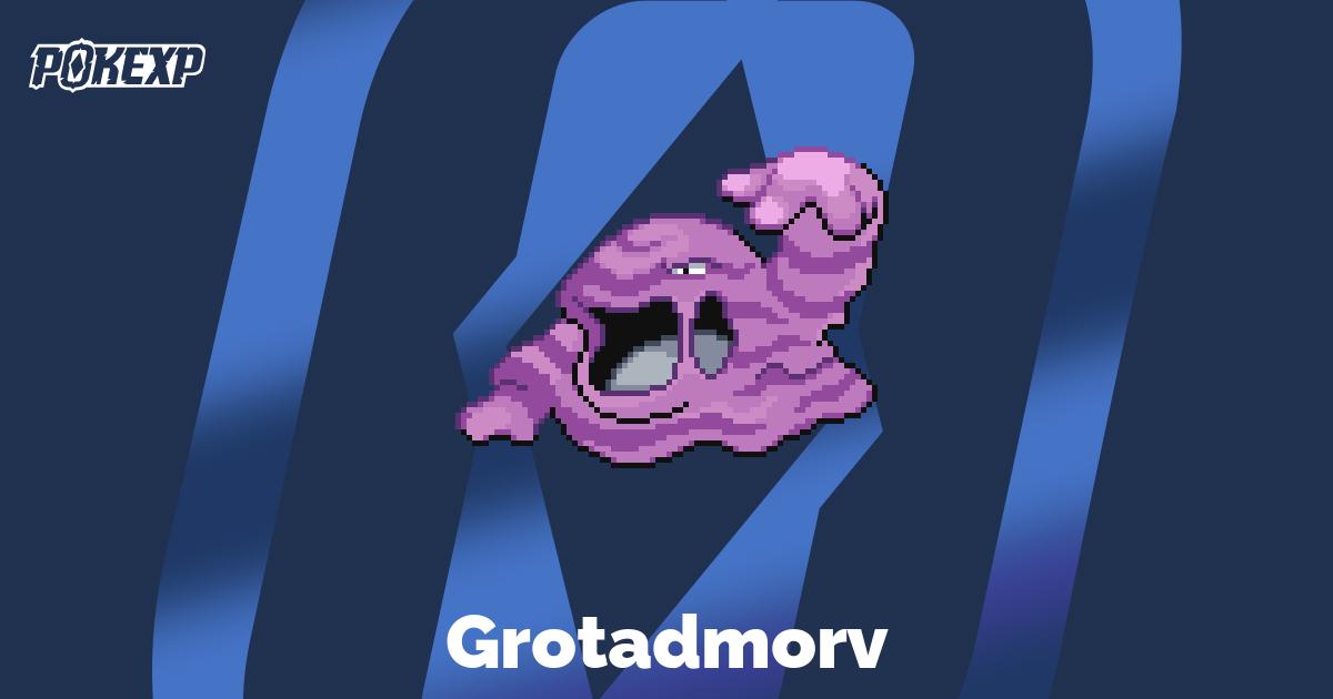 Fiche Pokédex du Pokémon Grotadmorv - PokExp