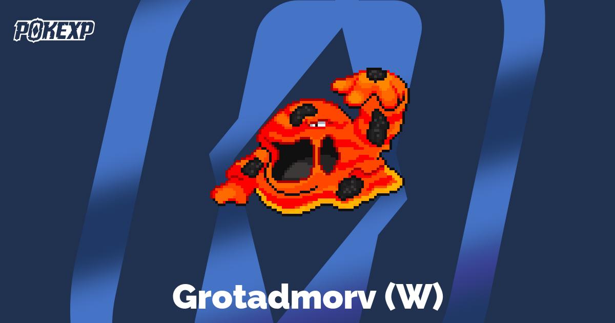 Fiche Pokédex du Pokémon Grotadmorv - PokExp