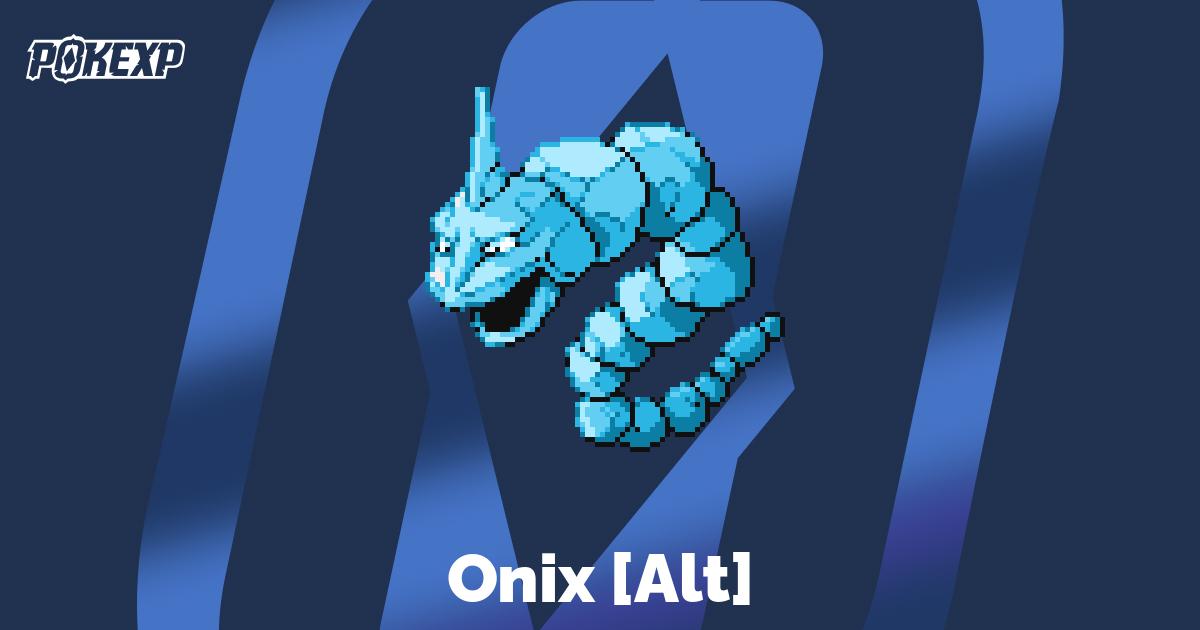 Fiche Pokédex du Pokémon Onix [Alt] - PokExp