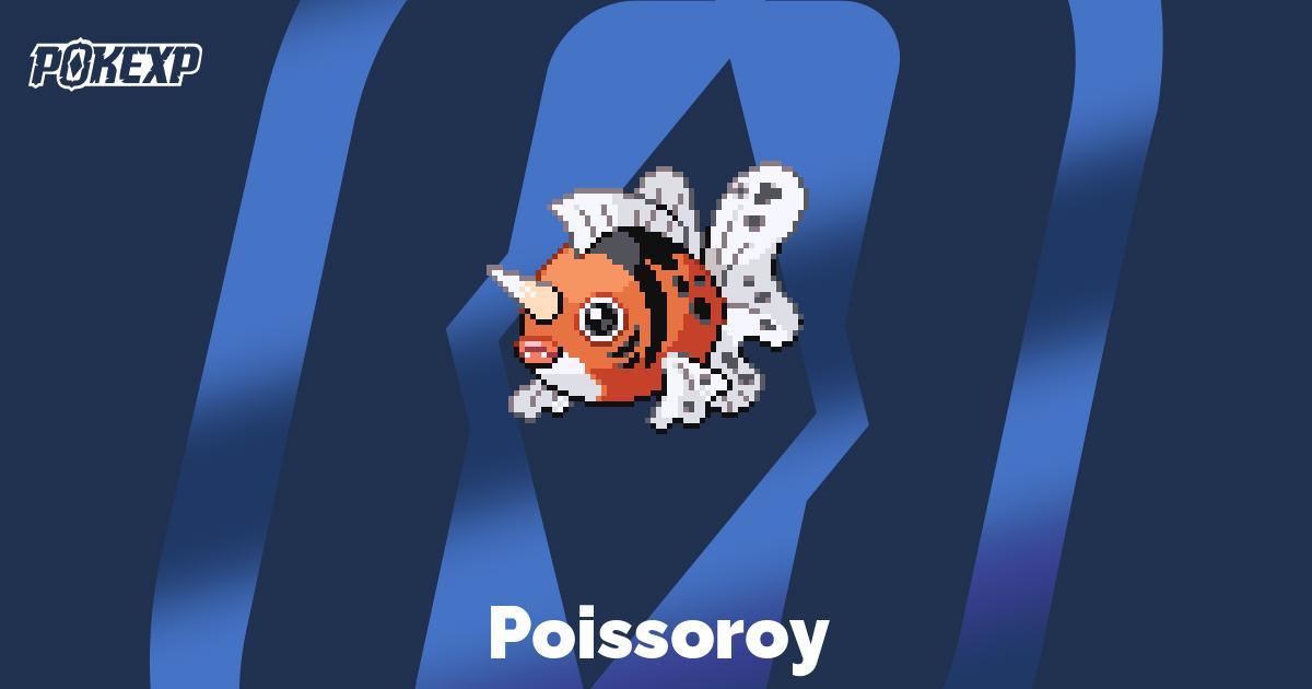 Fiche Pokédex du Pokémon Poissoroy - PokExp