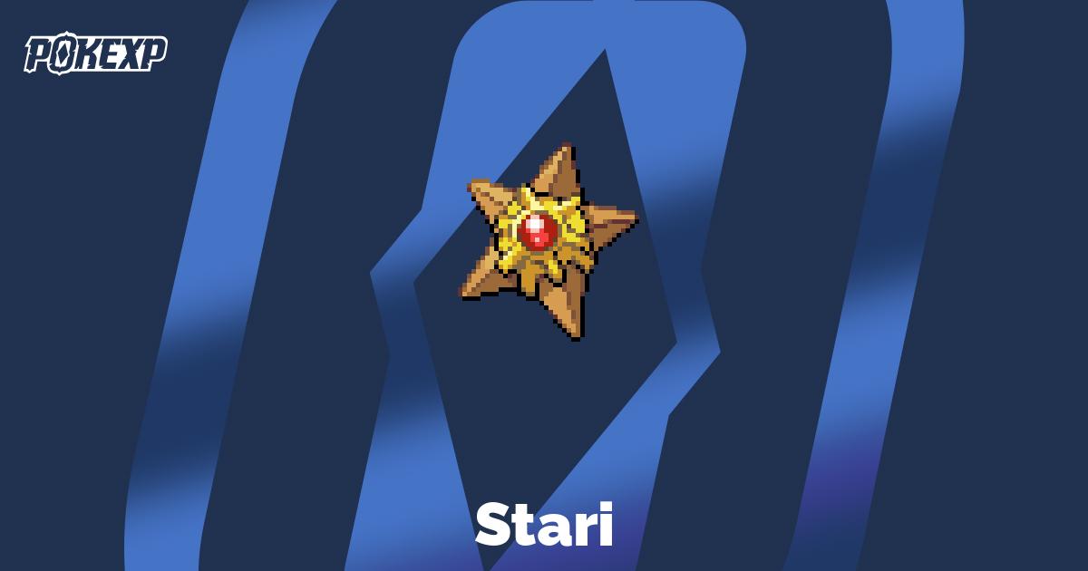 Fiche Pokédex du Pokémon Stari - PokExp