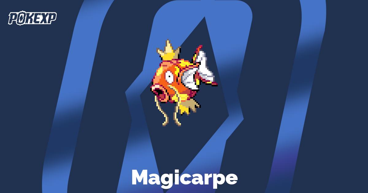Fiche Pokédex du Pokémon Magicarpe - PokExp