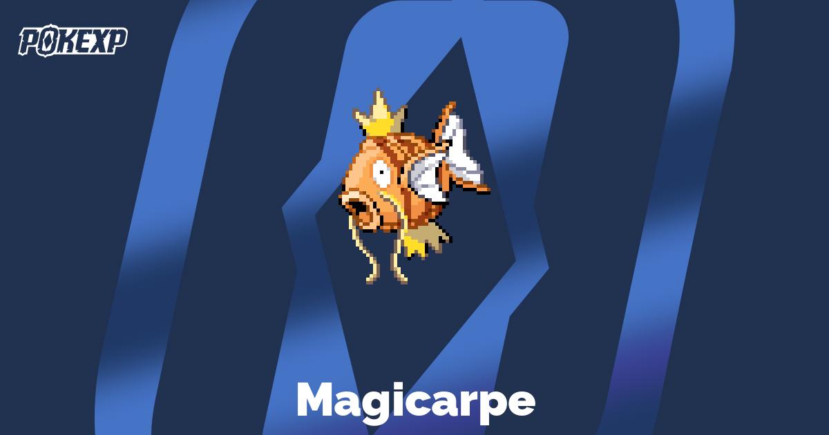 Fiche Pokédex du Pokémon Magicarpe - PokExp