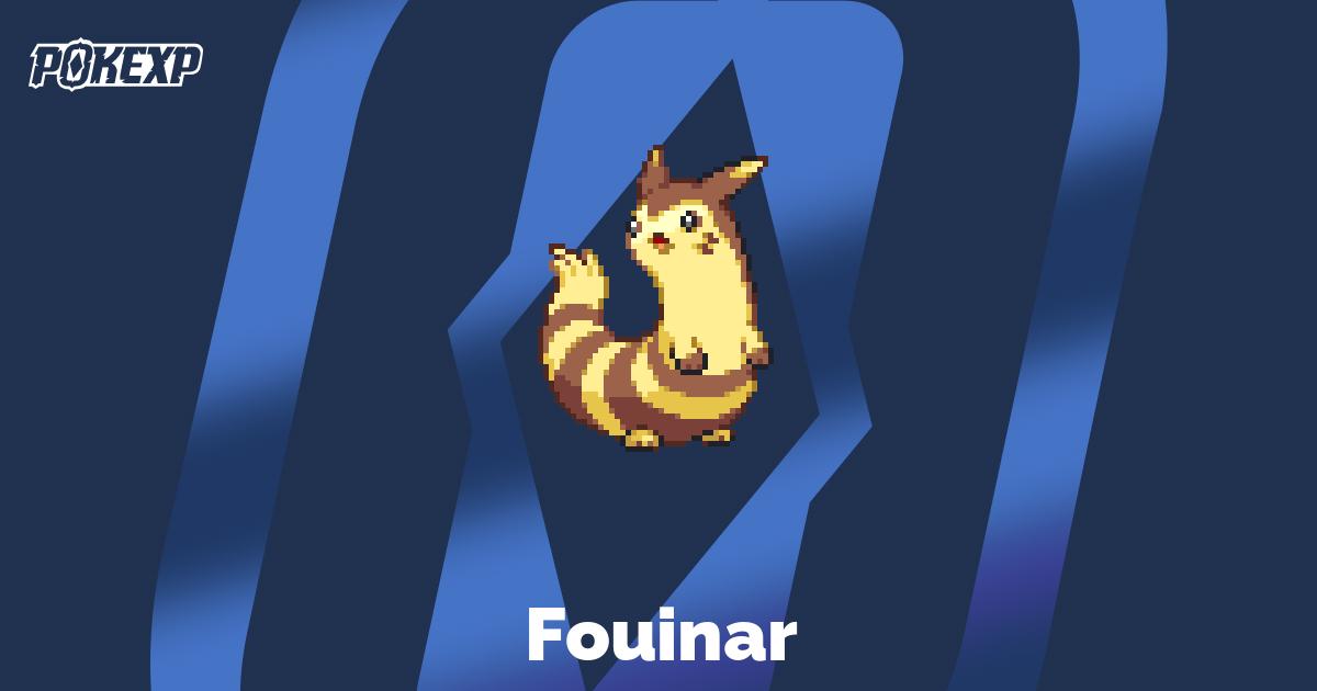 Fiche Pokédex du Pokémon Fouinar - PokExp
