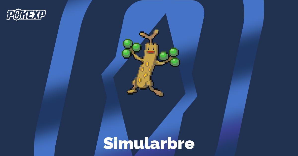 Fiche Pokédex du Pokémon Simularbre - PokExp