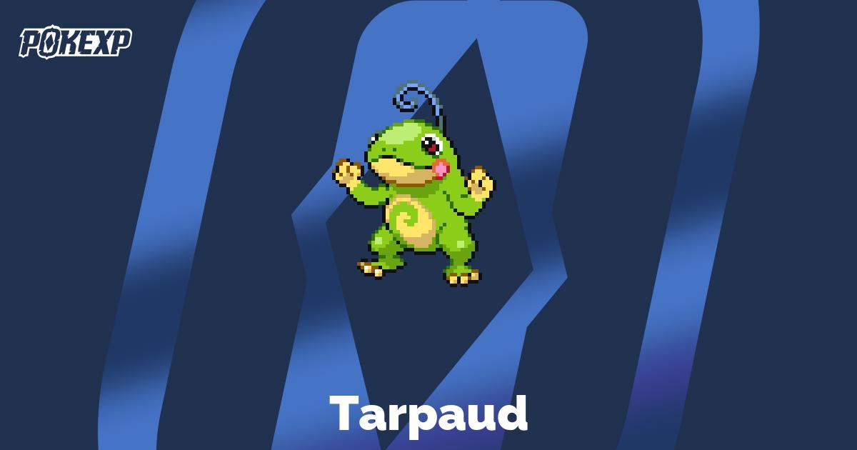Fiche Pokédex du Pokémon Tarpaud - PokExp