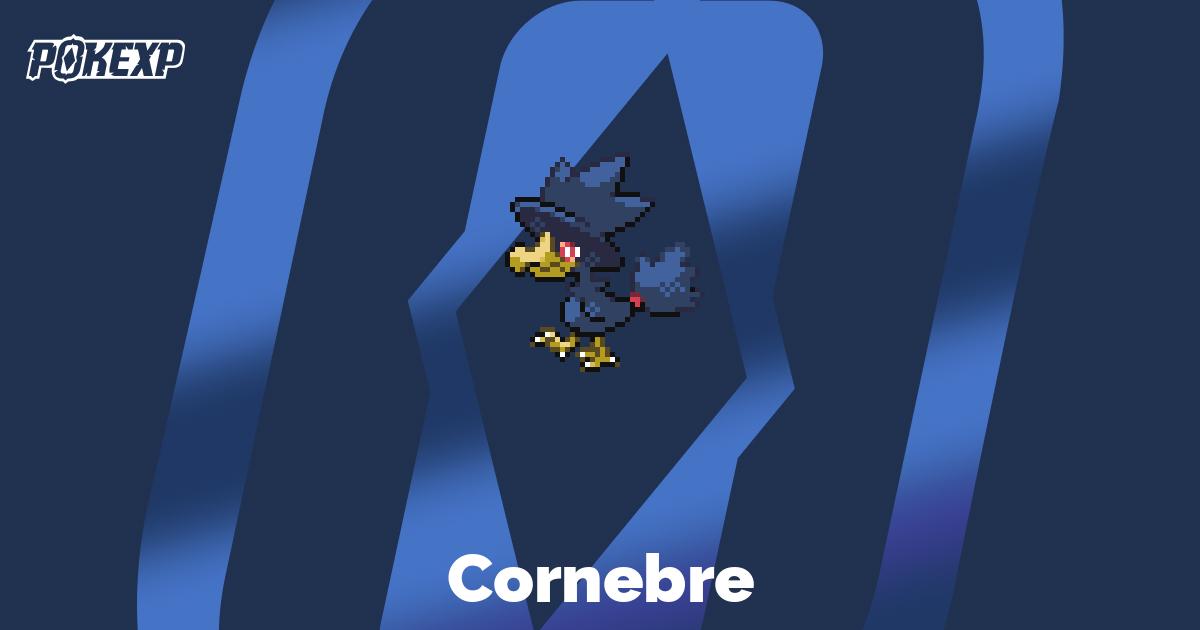 Fiche Pokédex du Pokémon Cornebre - PokExp