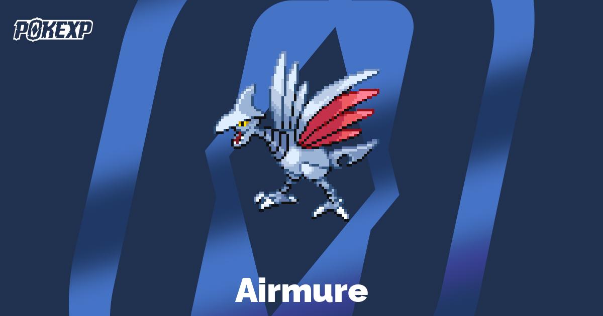 Fiche Pokédex du Pokémon Airmure - PokExp
