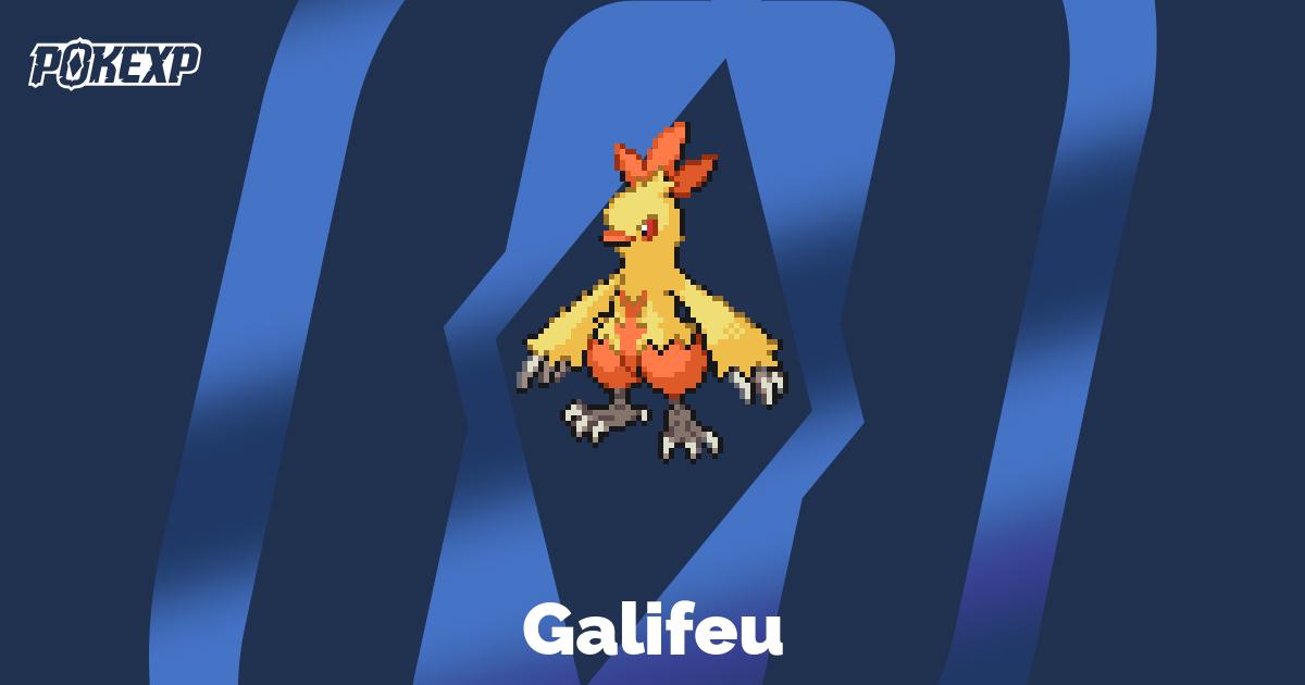 Fiche Pokédex du Pokémon Galifeu - PokExp