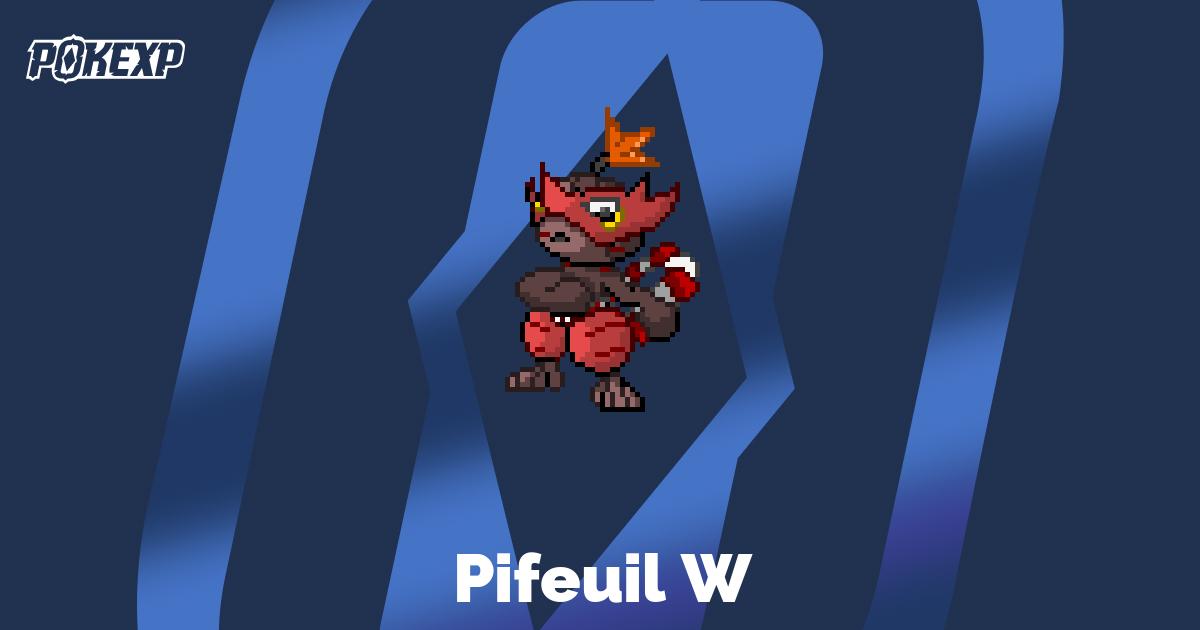Fiche Pokédex du Pokémon Pifeuil - PokExp