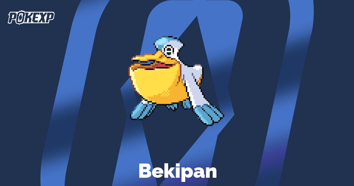 Fiche Pokédex du Pokémon Bekipan - PokExp