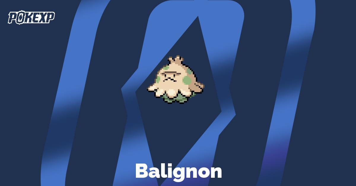 Fiche Pokédex du Pokémon Balignon - PokExp