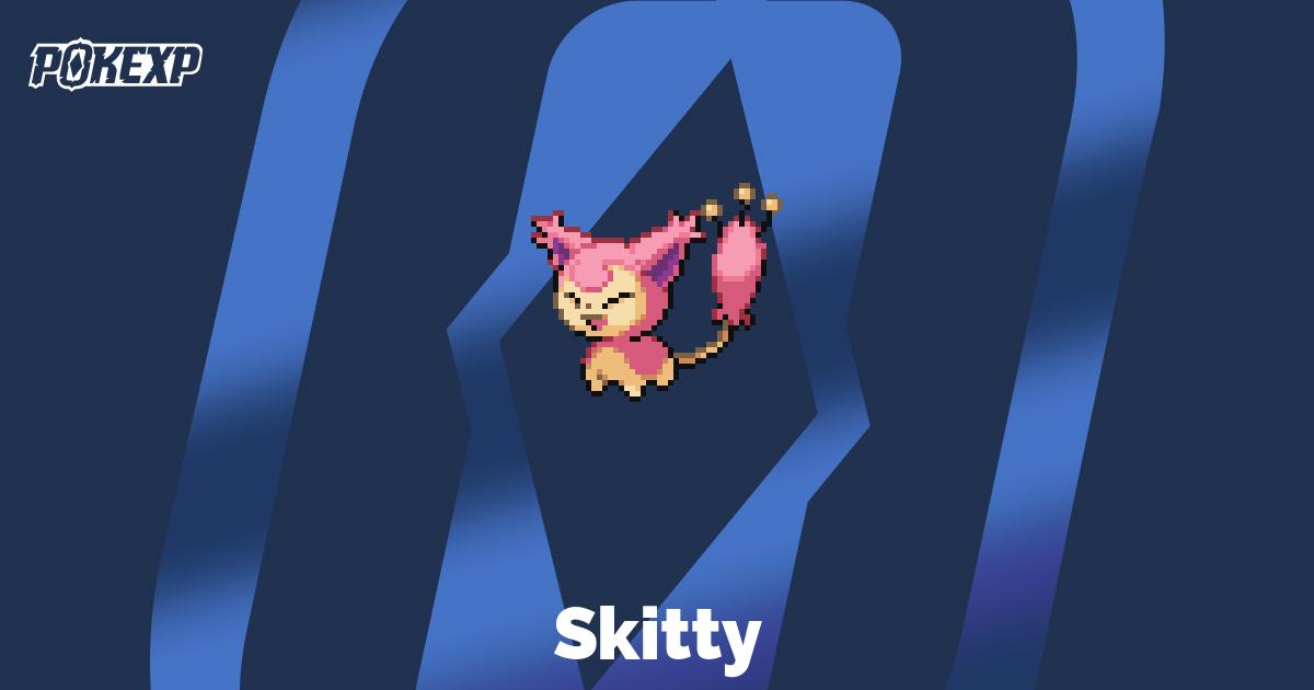 Fiche Pokédex du Pokémon Skitty - PokExp