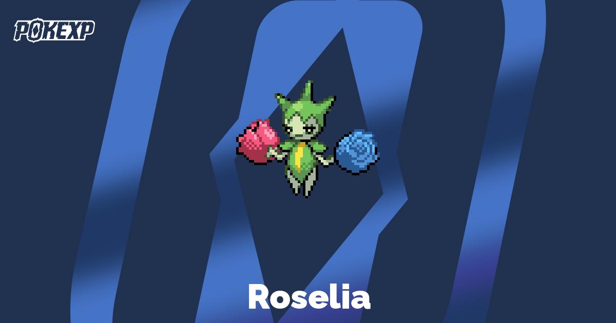 Fiche Pokédex du Pokémon Roselia - PokExp