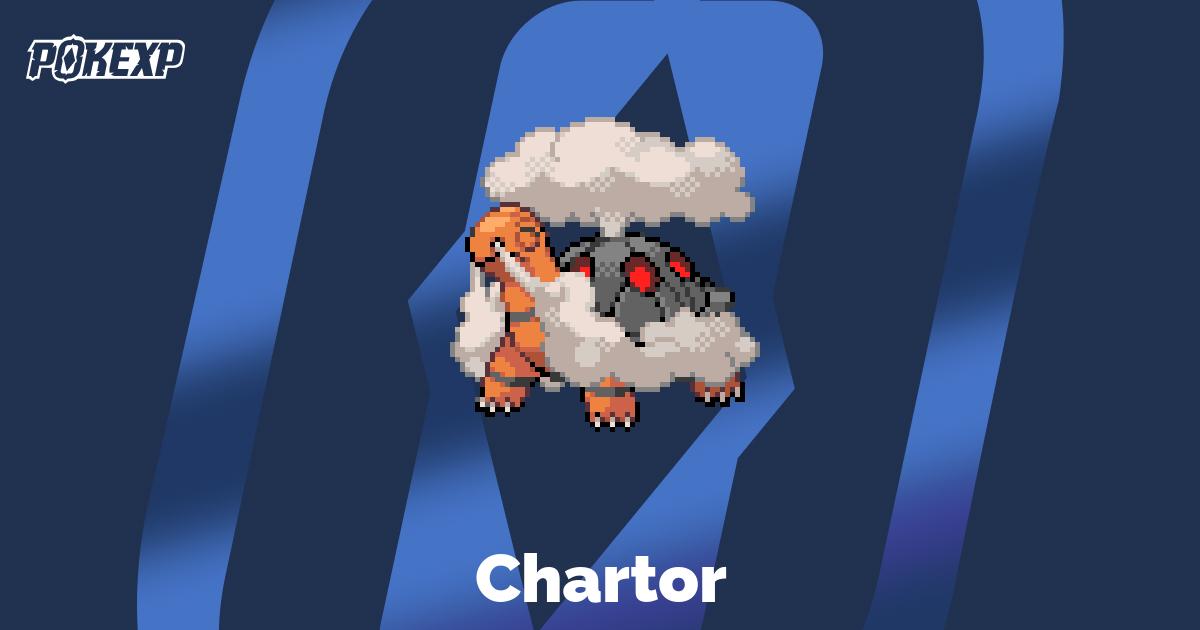 Fiche Pokédex du Pokémon Chartor - PokExp