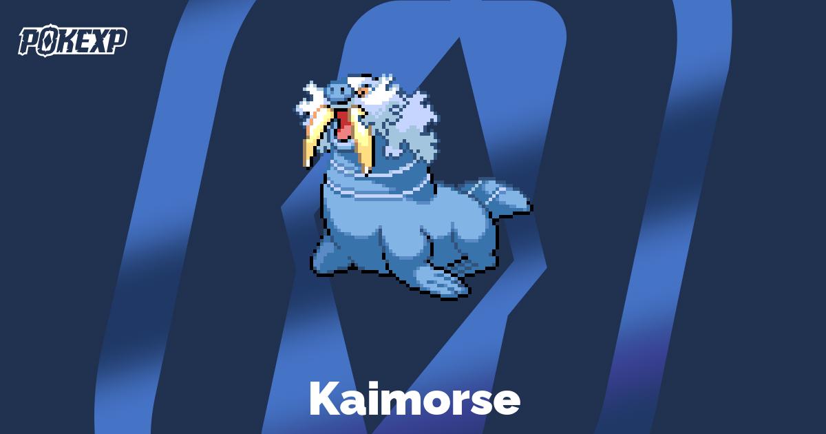 Fiche Pokédex du Pokémon Kaimorse - PokExp