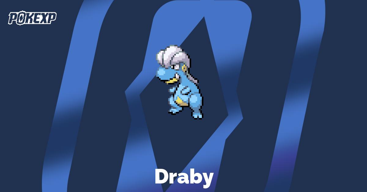 Fiche Pokédex du Pokémon Draby - PokExp