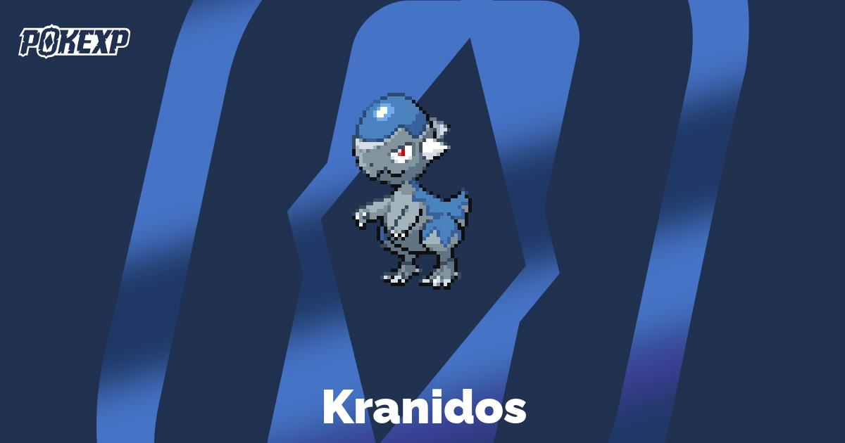 Fiche Pokédex du Pokémon Kranidos - PokExp