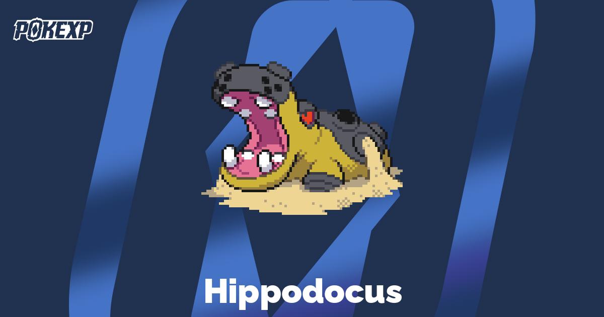 Fiche Pokédex du Pokémon Hippodocus - PokExp