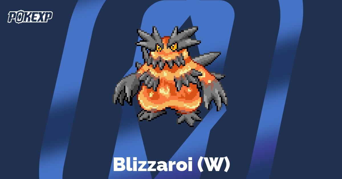 Fiche Pokédex du Pokémon Blizzaroi - PokExp