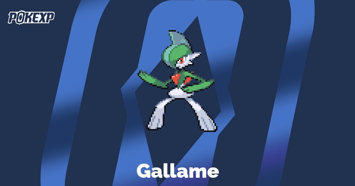Fiche Pokédex du Pokémon Gallame - PokExp