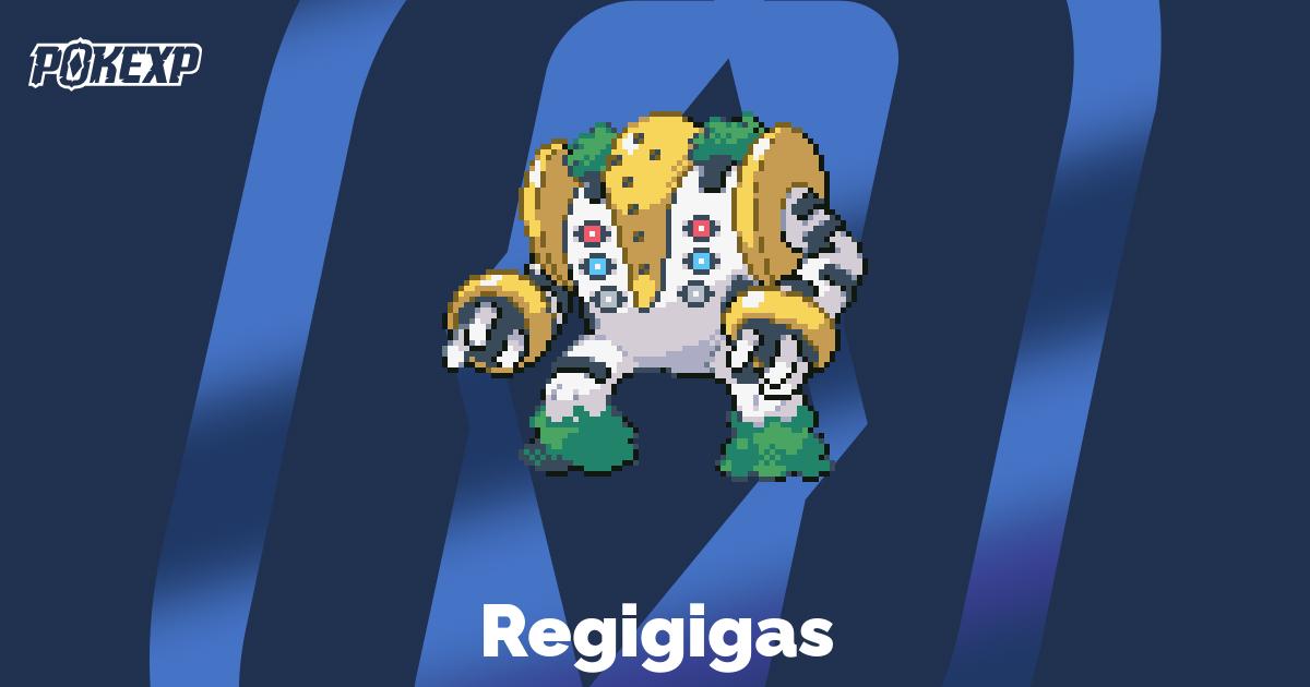 Fiche Pokédex du Pokémon Regigigas - PokExp