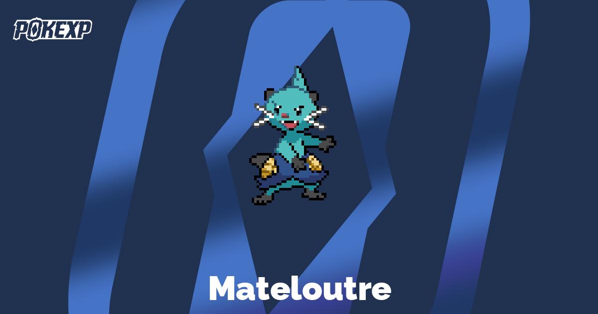 Fiche Pokédex du Pokémon Mateloutre - PokExp