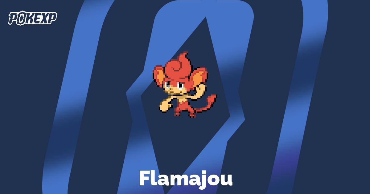Fiche Pokédex du Pokémon Flamajou - PokExp