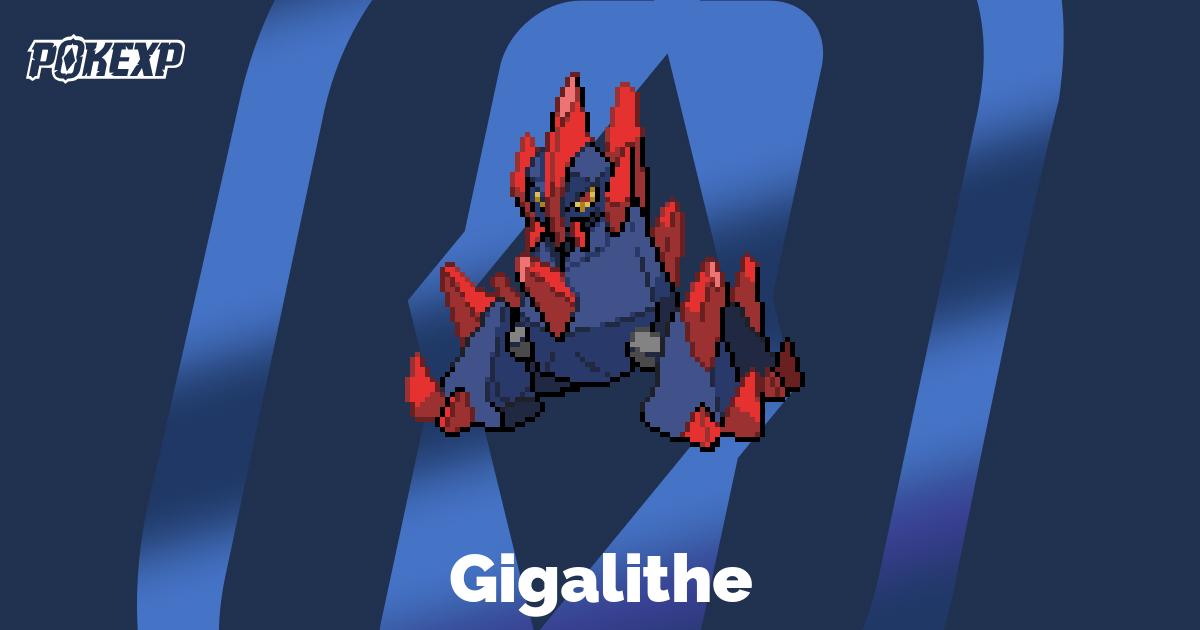 Fiche Pokédex du Pokémon Gigalithe - PokExp