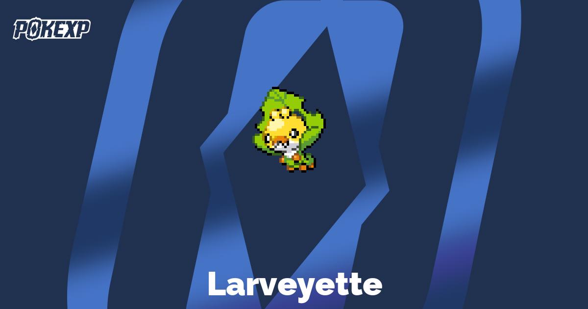 Fiche Pokédex du Pokémon Larveyette - PokExp