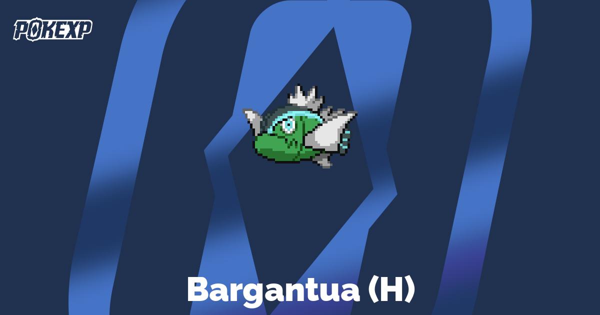 Fiche Pokédex du Pokémon Bargantua - PokExp