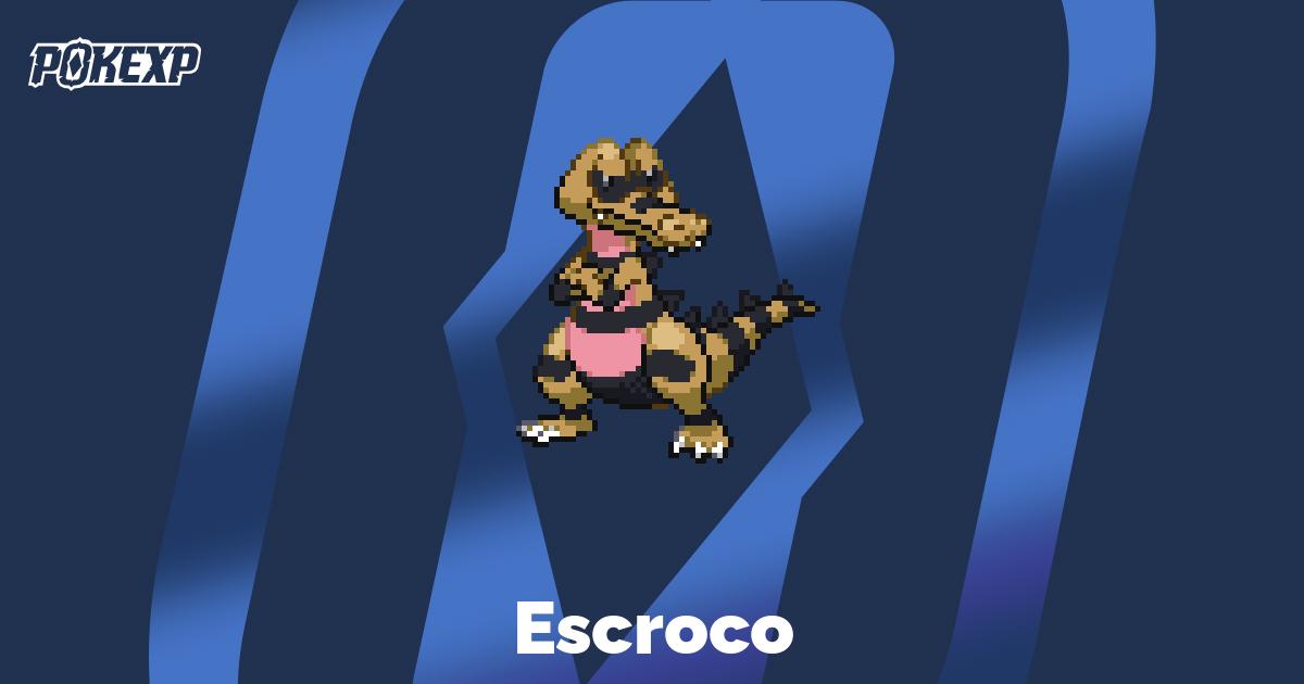Fiche Pokédex du Pokémon Escroco - PokExp