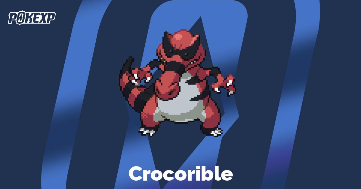 Fiche Pokédex du Pokémon Crocorible - PokExp