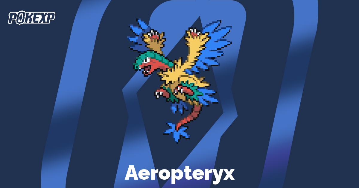 Fiche Pokédex du Pokémon Aeropteryx - PokExp