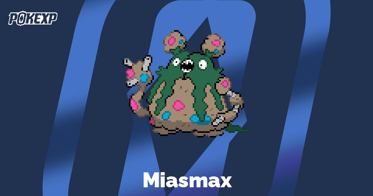 Fiche Pokédex du Pokémon Miasmax - PokExp