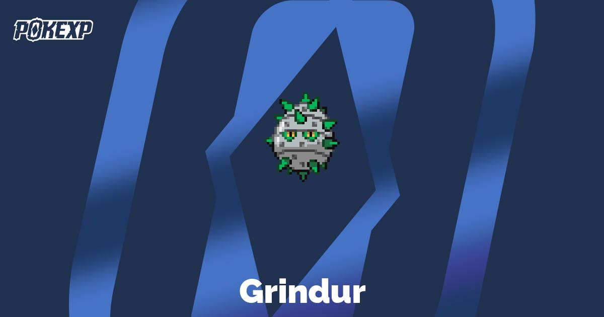Fiche Pokédex du Pokémon Grindur - PokExp