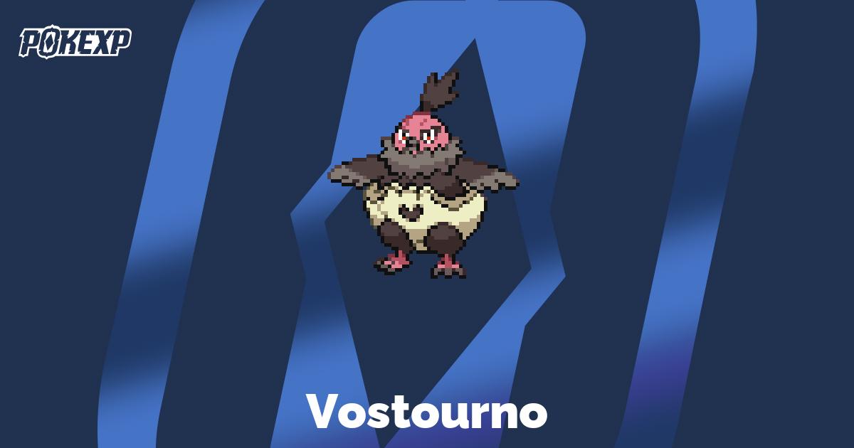 Fiche Pokédex du Pokémon Vostourno - PokExp