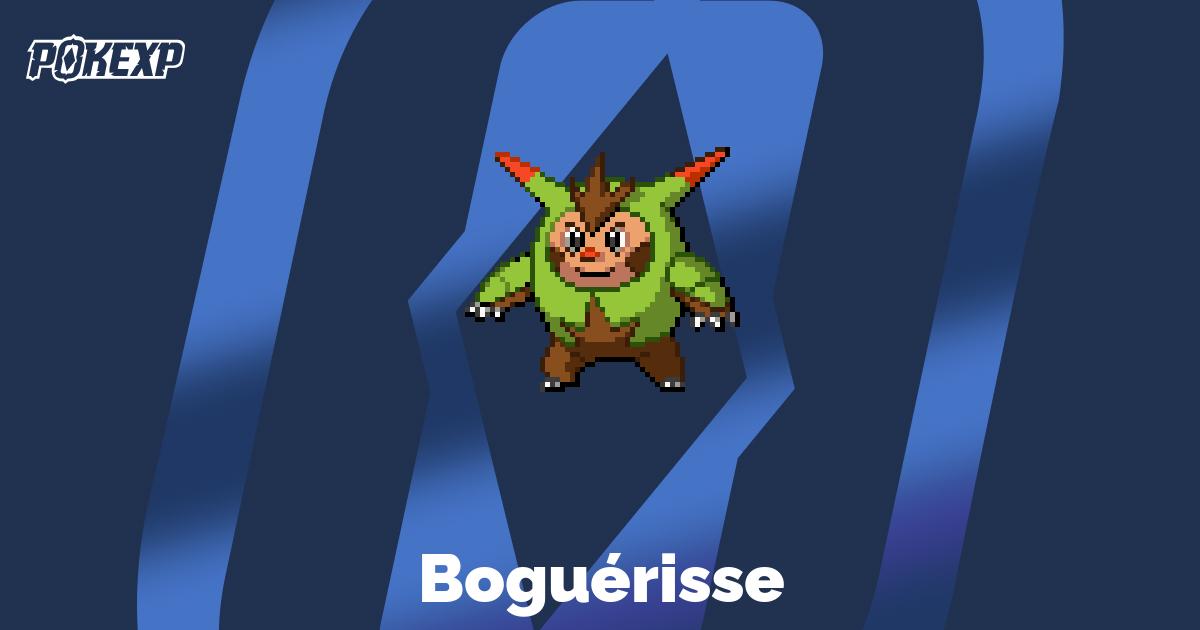 Fiche Pokédex du Pokémon Boguérisse - PokExp