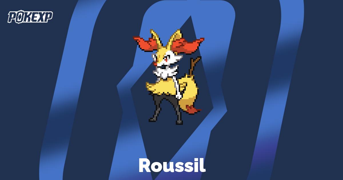 Fiche Pokédex du Pokémon Roussil - PokExp